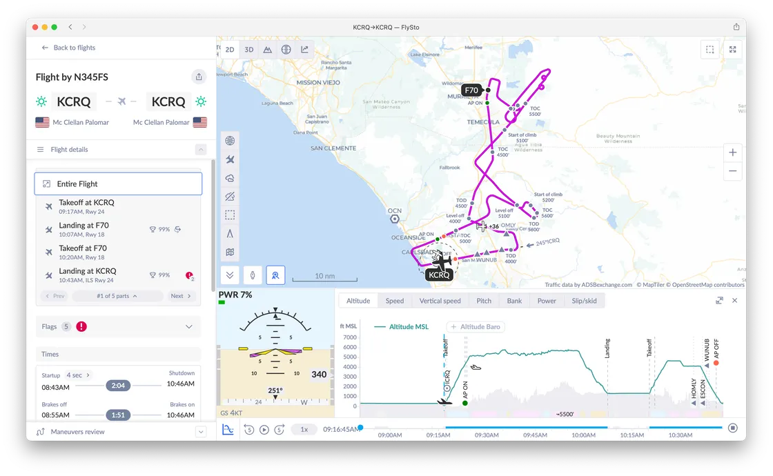 FlySto — Flying stories you can trust